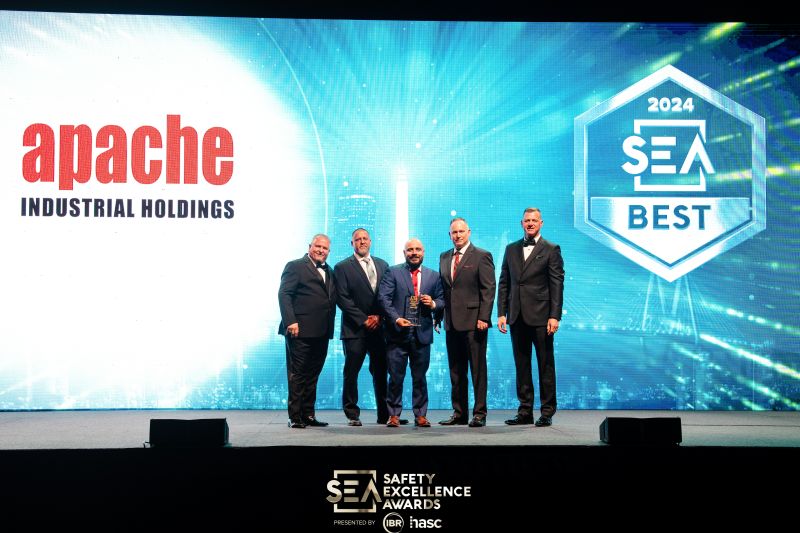 Apache Industrial receives Best in Class Award for Safety Excellence! | Apache Industrial